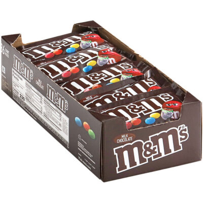 M&M’S MILK CHOCOLATE CANDY 36/1.69 OZ – USA Concession