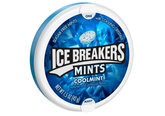 ICE BREAKERS MINTS COOLMINT 1/8/1.5 OZ – USA Concession