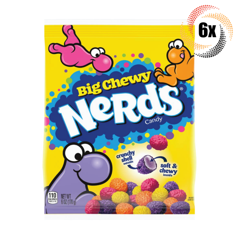 NERDS SOUR BIG CHEWY 12/6 OZ – UCE Wholesale