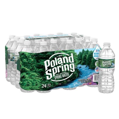 POLAND SPRING WATER PLASTIC BOTTLES 40/16.9 OZ – USA Concession