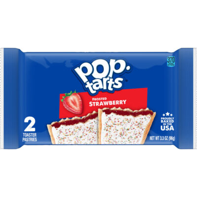Pop Tarts Frosted Strawberry 6 3 3 Oz Usa Concession