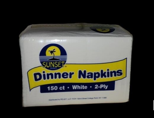 SUNSET DINNER NAPKINS 2 PLY. 3000 CT – USA Concession