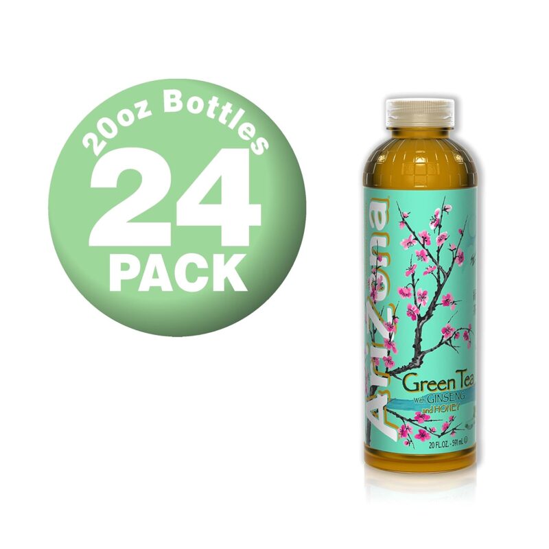 ARIZONA GREEN TEA BOTTLES 24/20 OZ – USA Concession