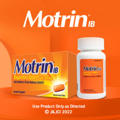MOTRIN IB IBUPROFEN 200 MG 1/24 COATED CAPLETS – UCE Wholesale