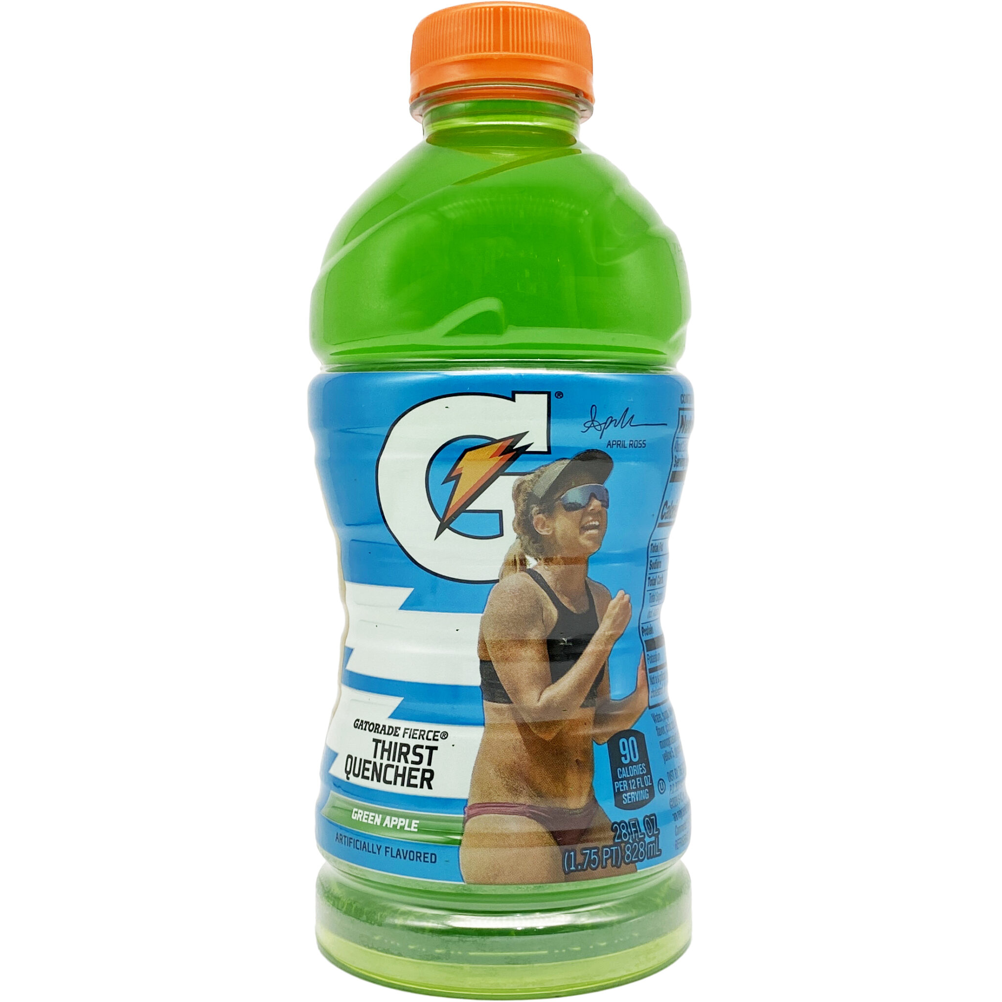GATORADE WIDE GREEN APPLE PLASTIC BOTTLES 15/28 OZ – USA Concession