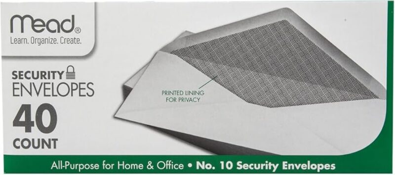 MEAD #10 SECURITY ENVELOPES 1/40 CT – USA Concession