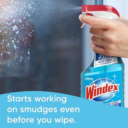 WINDEX GLASS CLEANER SPRAY ORIGINAL BLUE WINDOW CLEANER WORKS ON ...