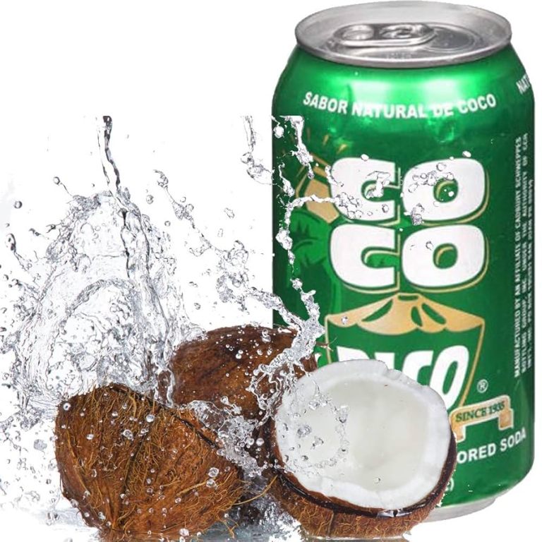 COCO RICO NATURAL COCONUT FLAVORED SODA 24/12 OZ – USA Concession