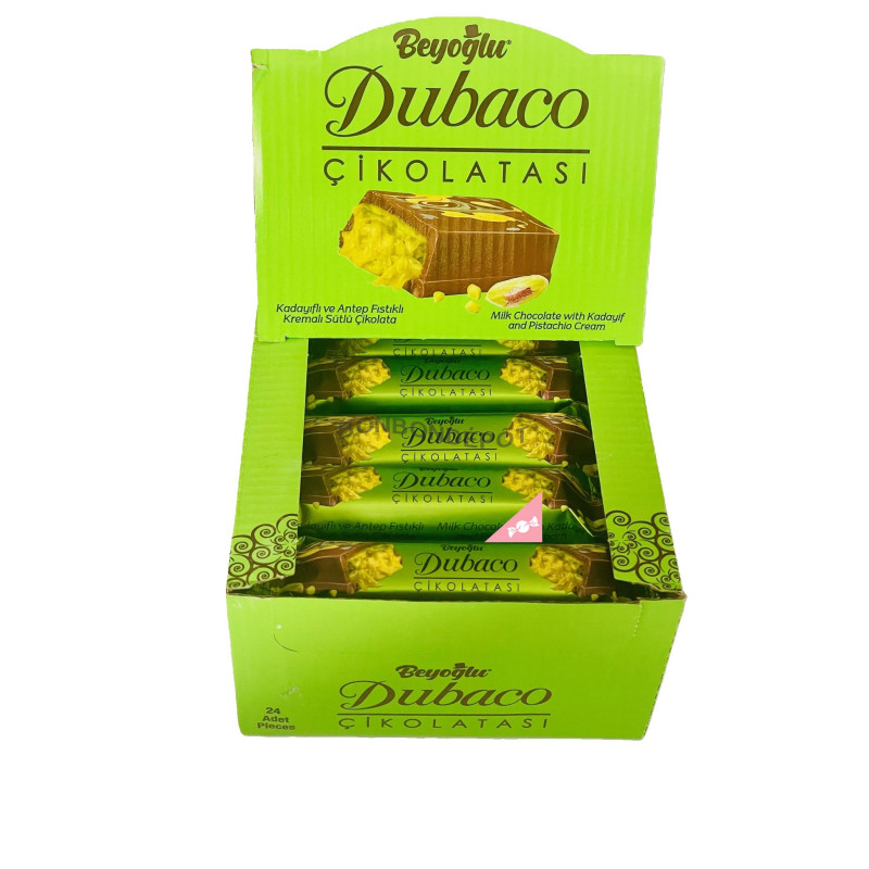 DUBAI CHOCOLATE BEYOGLU PISTACHIO CREAM 24/35G – USA Concession
